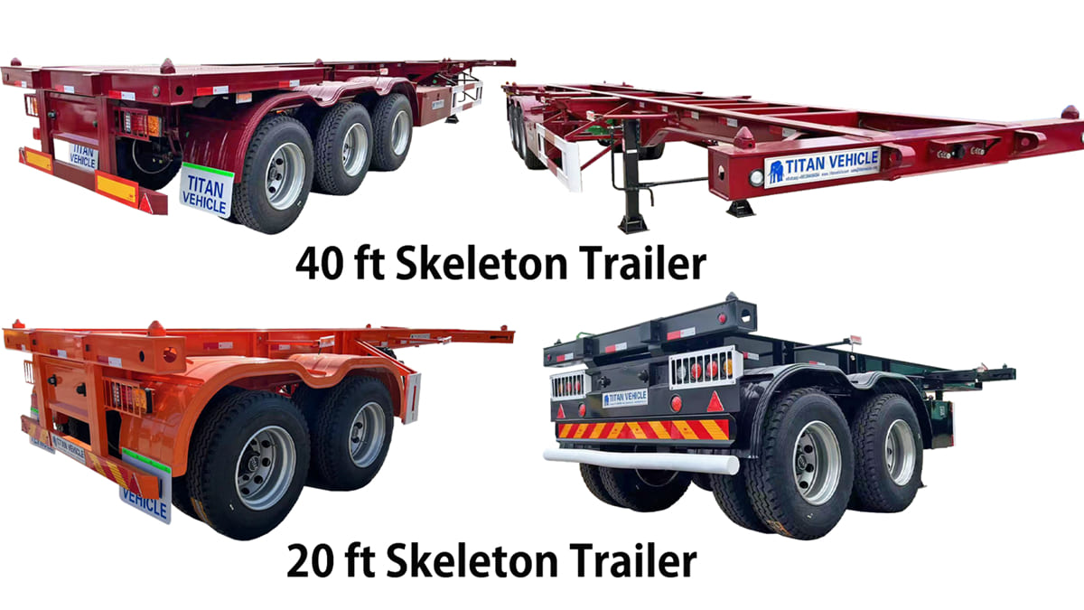 40ft Skeleton Trailer Uganda: 10 Popular Applications