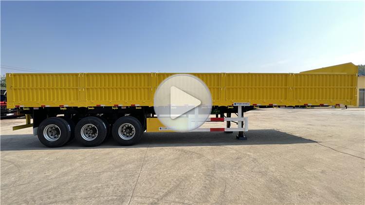80 Ton Drop Side Trailer for Sale In Uganda