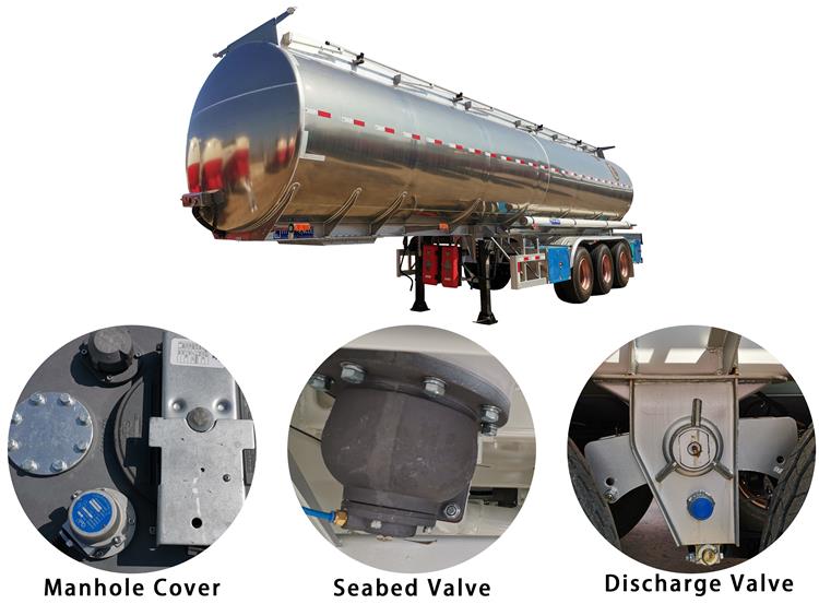 Aluminum Tanker Trailer for Sale In Uganda