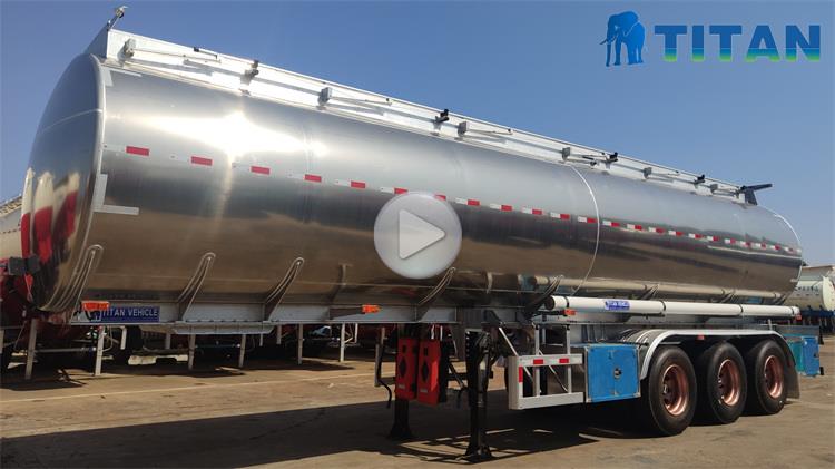 Aluminum Tanker Trailer for Sale In Uganda