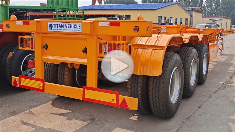 40 ft Shipping Container Trailer for Sale in Uganda