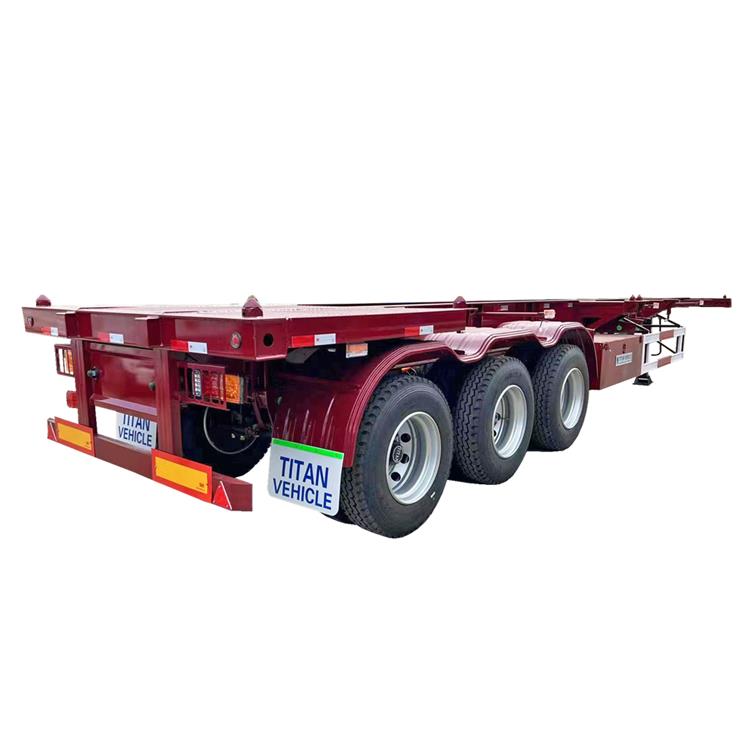 40 foot Container Chassis Price In Kampala | Container Semi Trailer ...